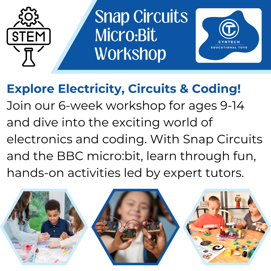 Snap Circuits Micro:Bit Workshop Level 1 – Cyntech Educational STEM Toys