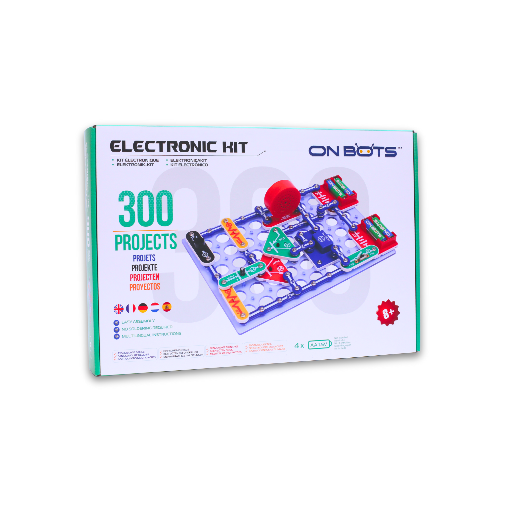 On Bots 300 Science Kit – Teach Children Electronics | Educational STE ...