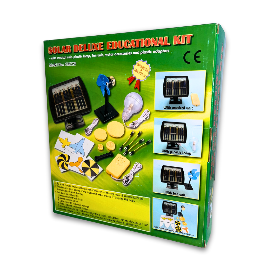 Solar Deluxe Educational Science Kit – Cyntech Educational STEM Toys