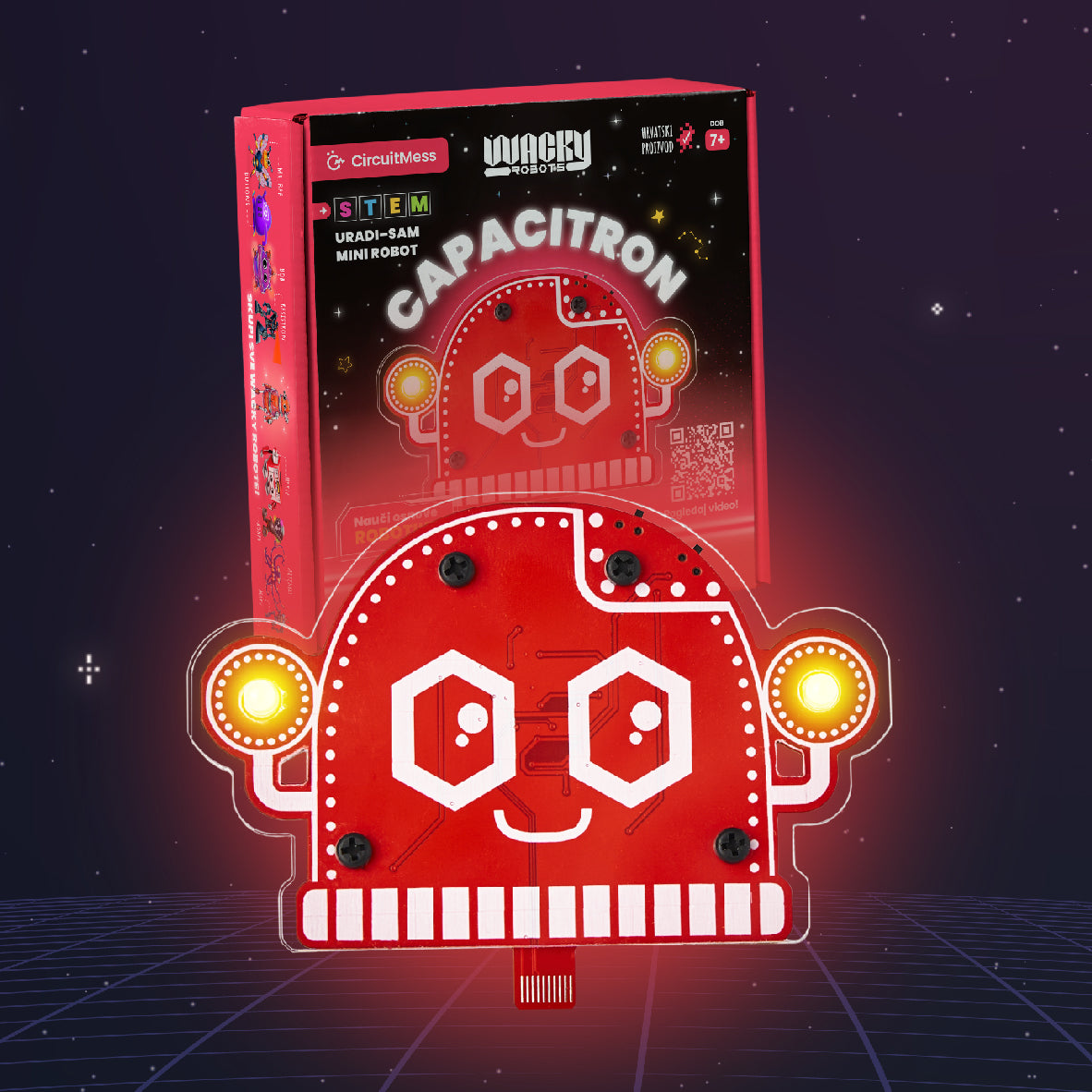 CircuitMess Wacky Robots - Capacitron – Cyntech Educational STEM Toys